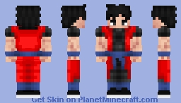 Goku xeno Minecraft Skin