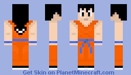 Dragon Ball z Fan Minecraft Skin