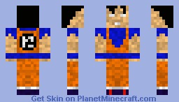 Goku Minecraft Skin
