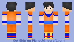 Goku Minecraft Skin