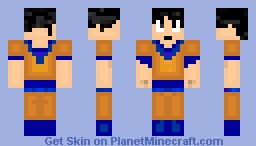 Goku Minecraft Skin