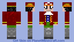 Gol D. Roger Minecraft Skin