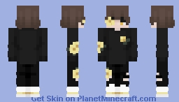 Gold - Boy Minecraft Skin