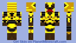 Golden Elite Minecraft Skin