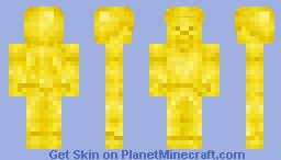 Gold Steve Minecraft Skin