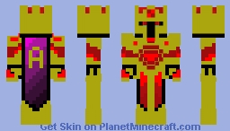 gold warrior Minecraft Skin