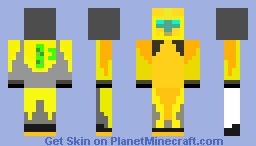 Gold Dead Space Minecraft Skin