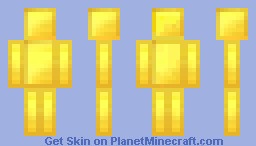 gold dude Minecraft Skin