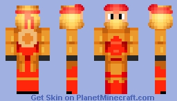 Golden Armor Kai Minecraft Skin