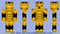 Golden knight Minecraft Skin