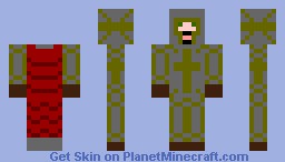 Golden Knight V.2 Minecraft Skin