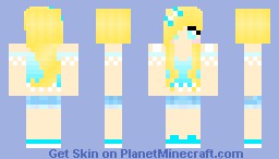 Golden Sunshine Girl Minecraft Skin