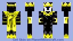 Golden Knight Minecraft Skin
