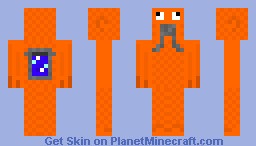 Fish person with water tank (for the contest) Minecraft Skin