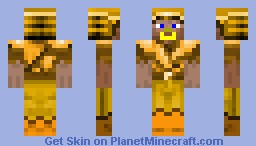 Golden guy Minecraft Skin