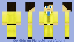 Gold Suit Minecraft Skin