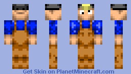 Goofy Miner Minecraft Skin
