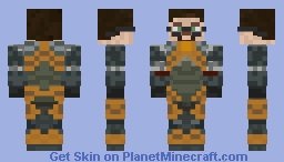 Gordon Freeman Minecraft Skin