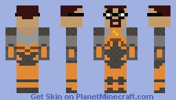 Gordon Freeman Minecraft Skin