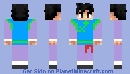 Goten(regular) Minecraft Skin