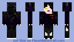 Goth Girl [SkinEdit Test Run!] Minecraft Skin