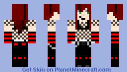 Gothic Girl Skin Minecraft Skin