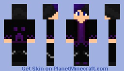 gothic boy Minecraft Skin