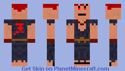 Akuma (Gouki) Minecraft Skin