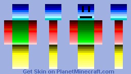 Gradient Man Minecraft Skin