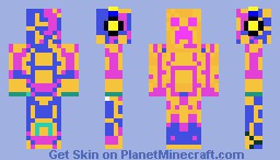 Graffiti Creeper 2!!!! With Head Phones Minecraft Skin