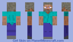 Grandpa Steve Minecraft Skin