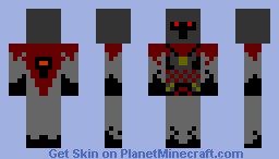 Gray Knight Minecraft Skin