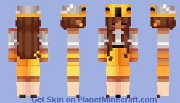 Yellow Parrot Minecraft Skin