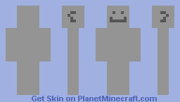 Gray Skin Minecraft Skin