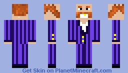 Greedy Mayor Minecraft Skin