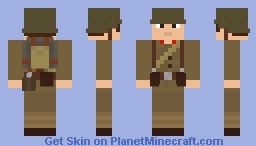 Greek Soldier WW2 Minecraft Skin