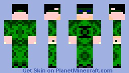 THE GREEN LANTERN Minecraft Skin