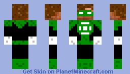 Green Lantern Minecraft Skin