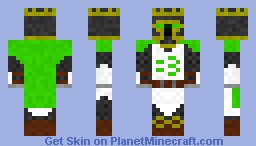 =3 green templar v2 (request) Minecraft Skin