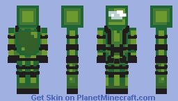 Green Minecraft Skin