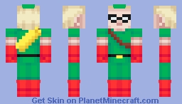 Green Arrow (Oliver Queen) (First Appearance) Minecraft Skin