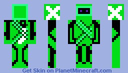 Green Assassin Minecraft Skin