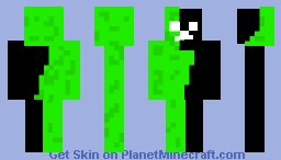 green+black Minecraft Skin