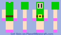 Green Bomber Minecraft Skin