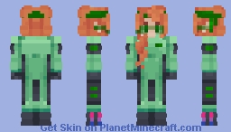 Green gem Minecraft Skin