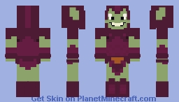 Spectacular Spider-Man Green Goblin Minecraft Skin