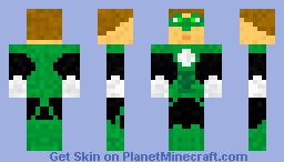 Green Lantern Minecraft Skin