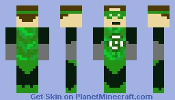 Green Lantern Minecraft Skin