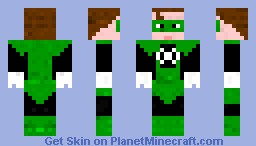 Green Lantern Minecraft Skin