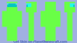 Green man skin Minecraft Skin
